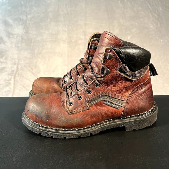 Red Wing | Shoes | Red Wing 926 Dynaforce Steel Toe Boots Mens 7 Brown ...